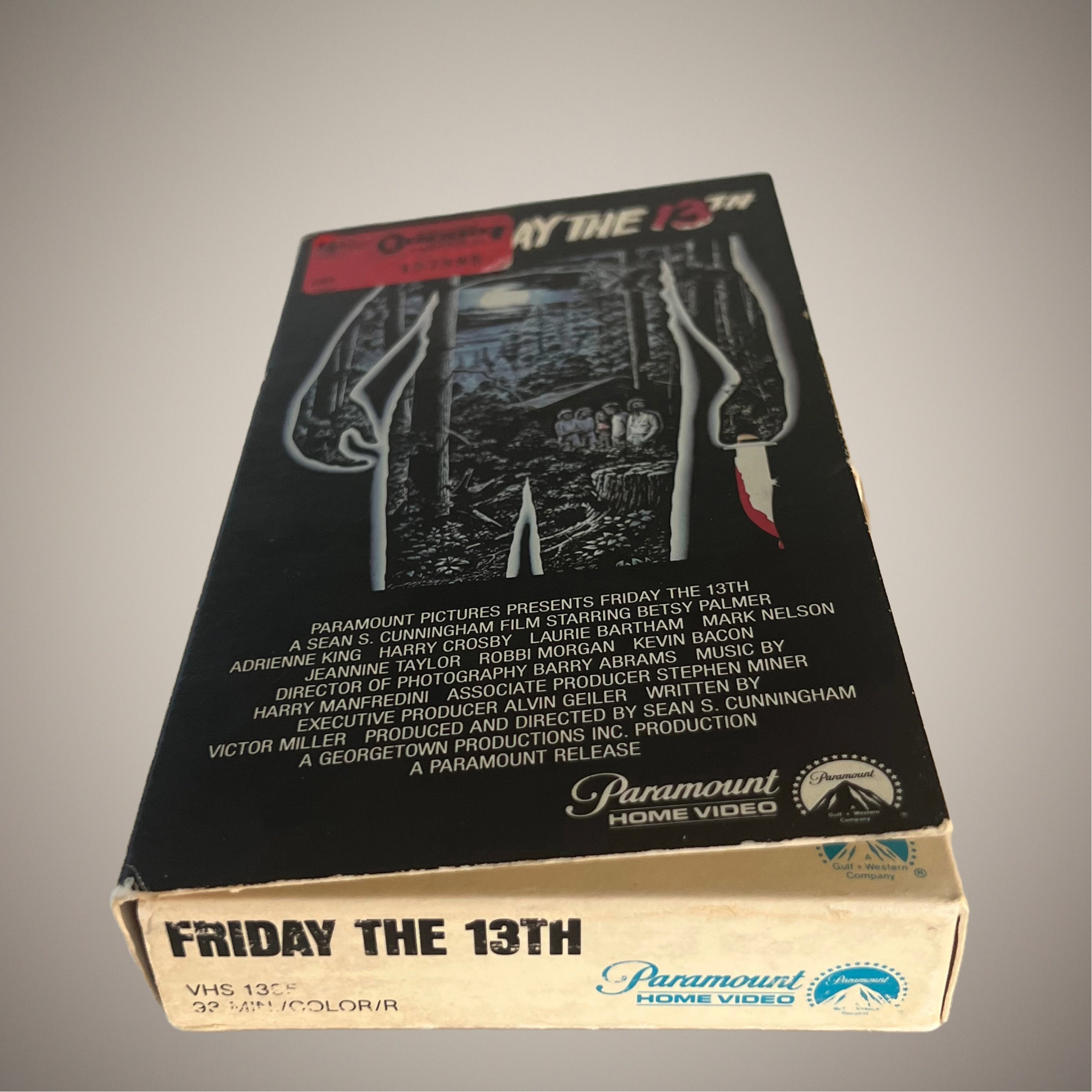 Rare 1980 First Release Gatefold Friday The 13th VHS – Vintage VTG