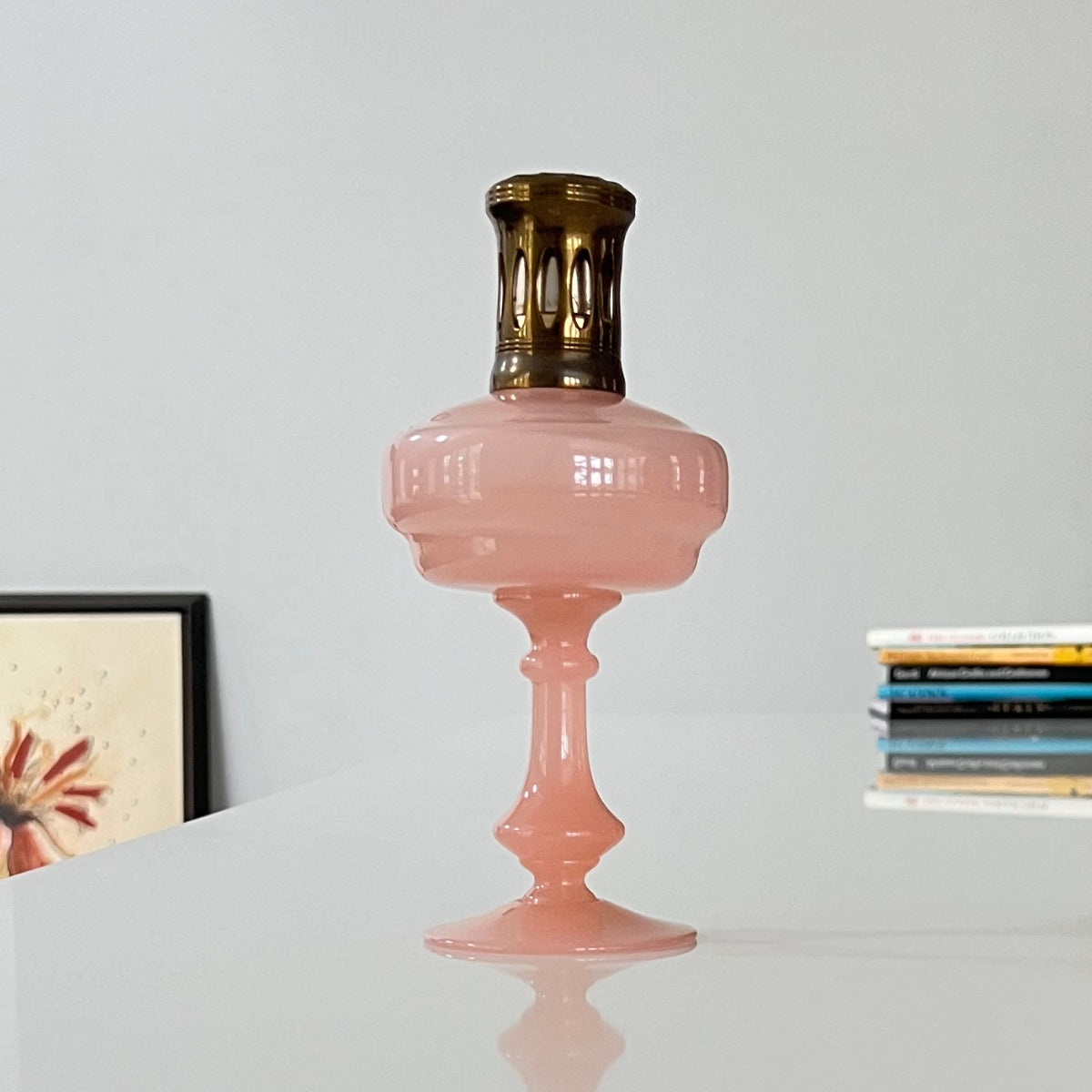 Vintage 1960s Opaline Veritable Pink Lampe Berger Home Fragrance Made ...