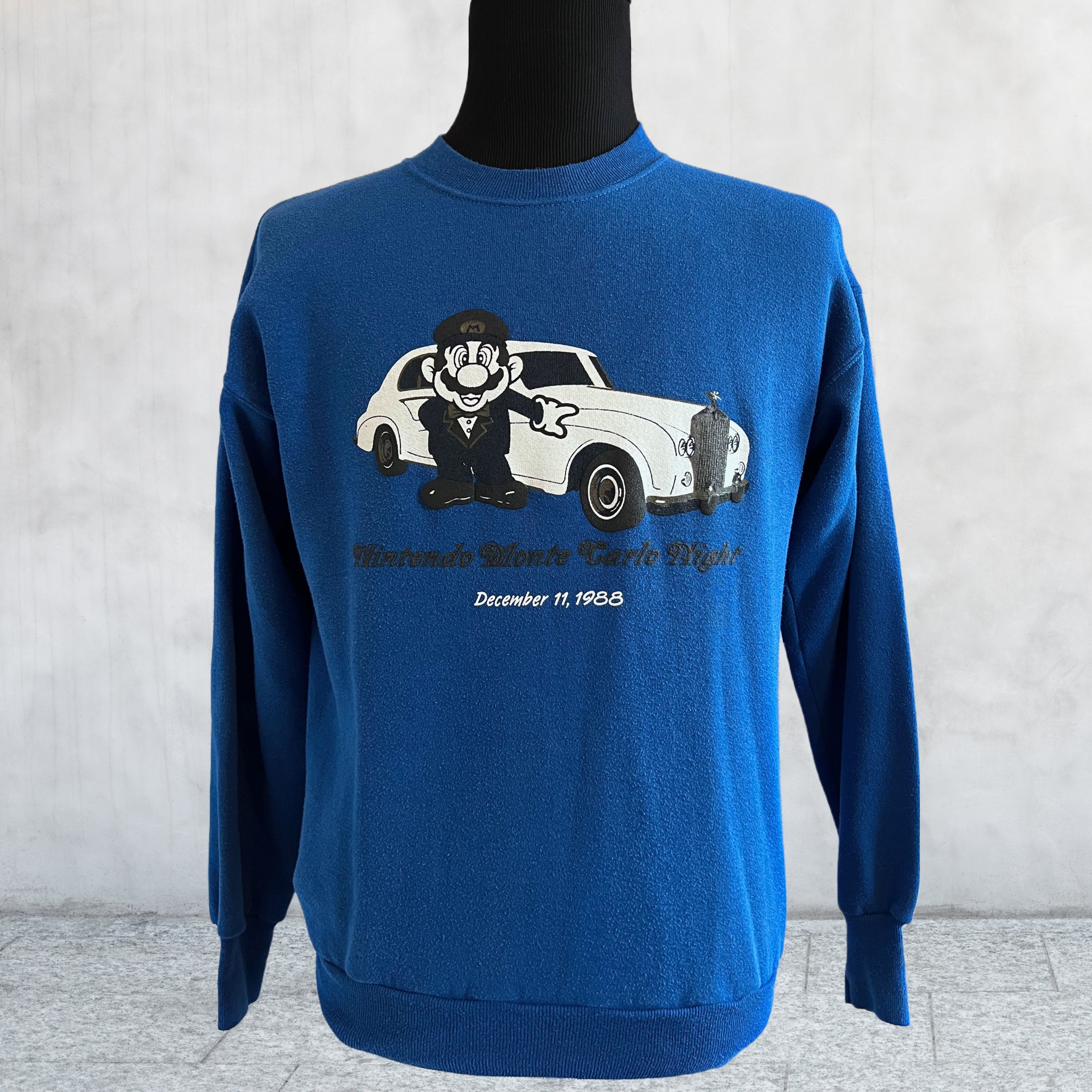 Vintage Ultra Sweats Vintage 80's Nintendo Super Mario Sweatshirt. Lar ...